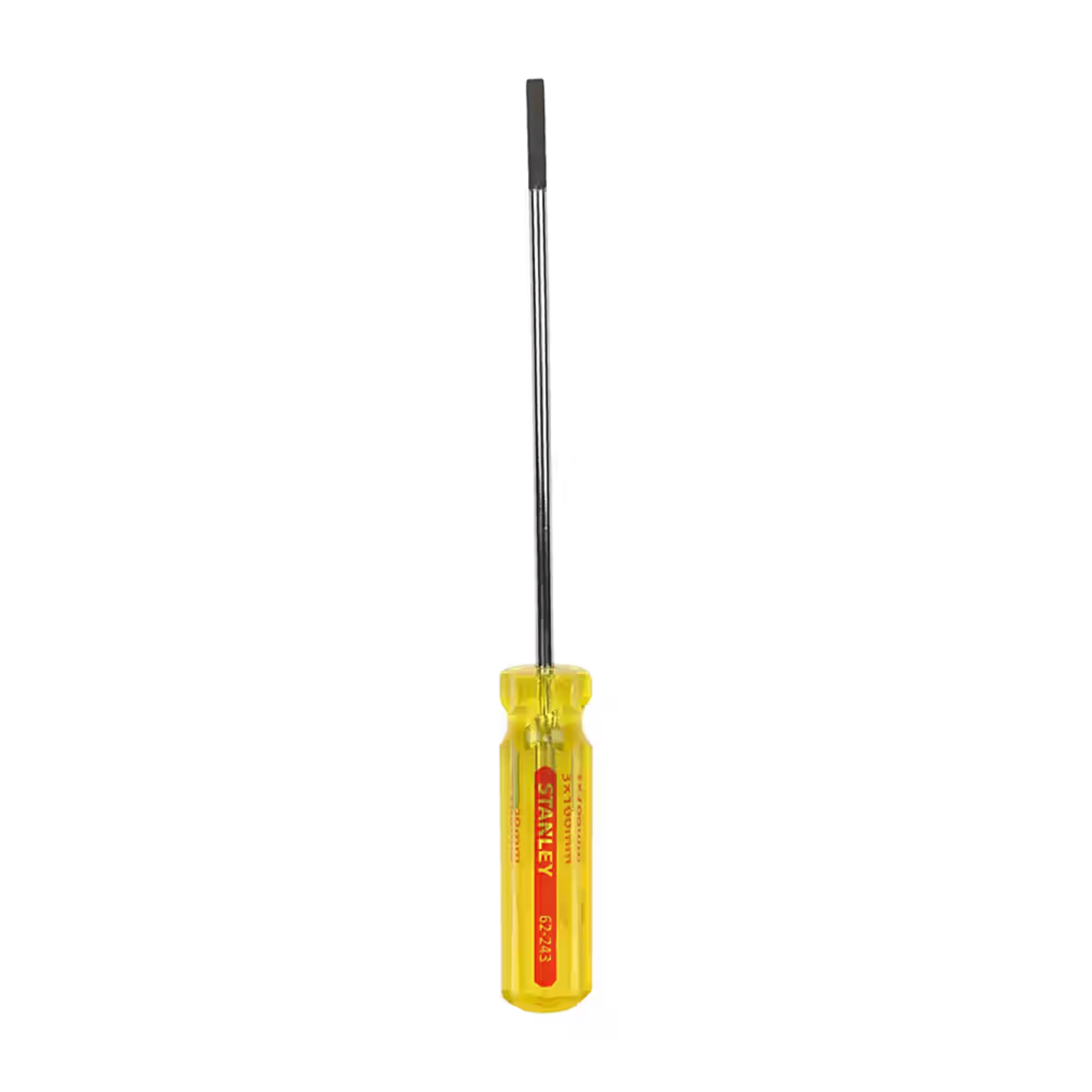 Stanley 62-243-8 Slotted Screwdriver 3mm x 100mm – AGR Stars UAE – toolspot