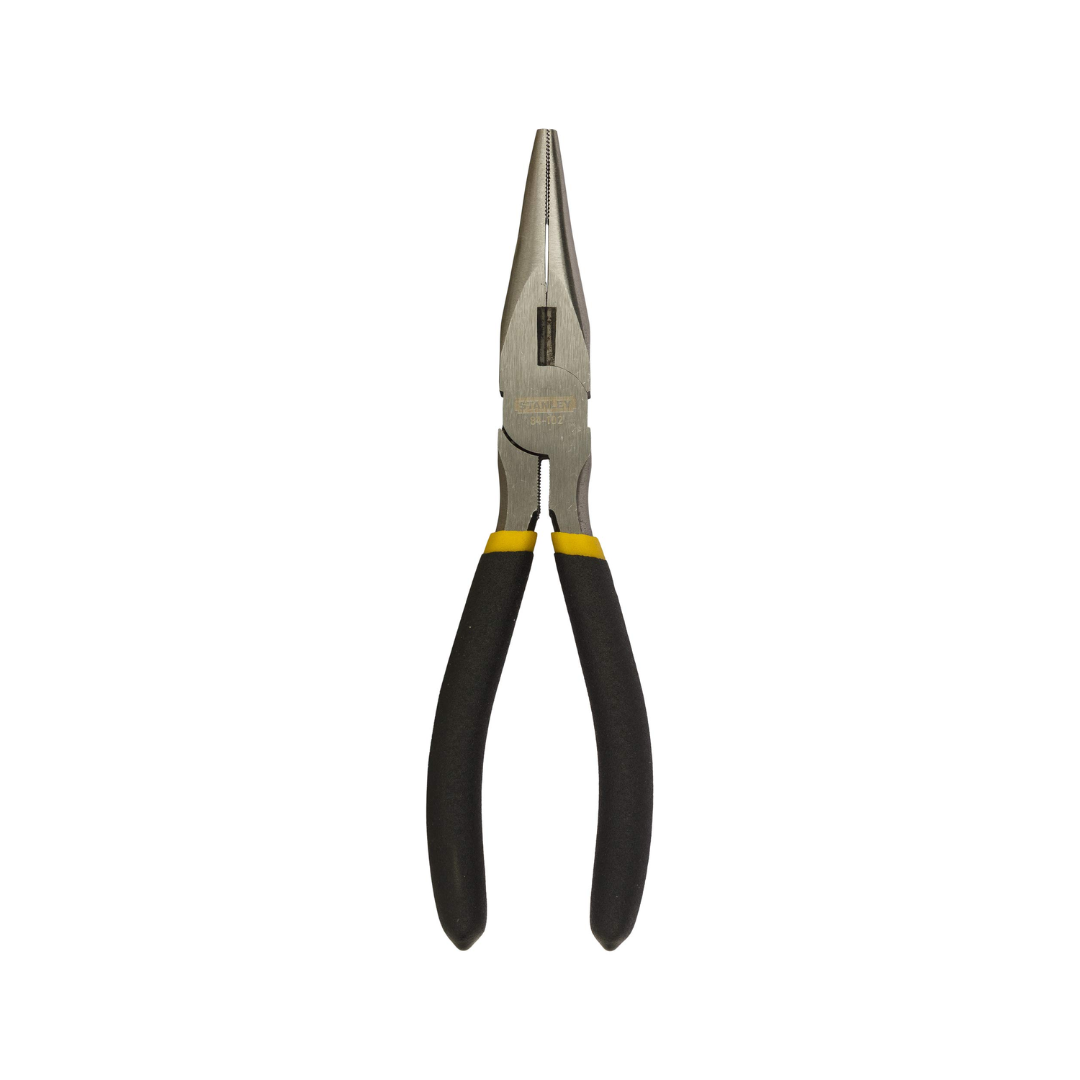 Stanley Long Nose Plier 0-84-102 | 8-Inch Drop-Forged Carbon Steel Pli ...