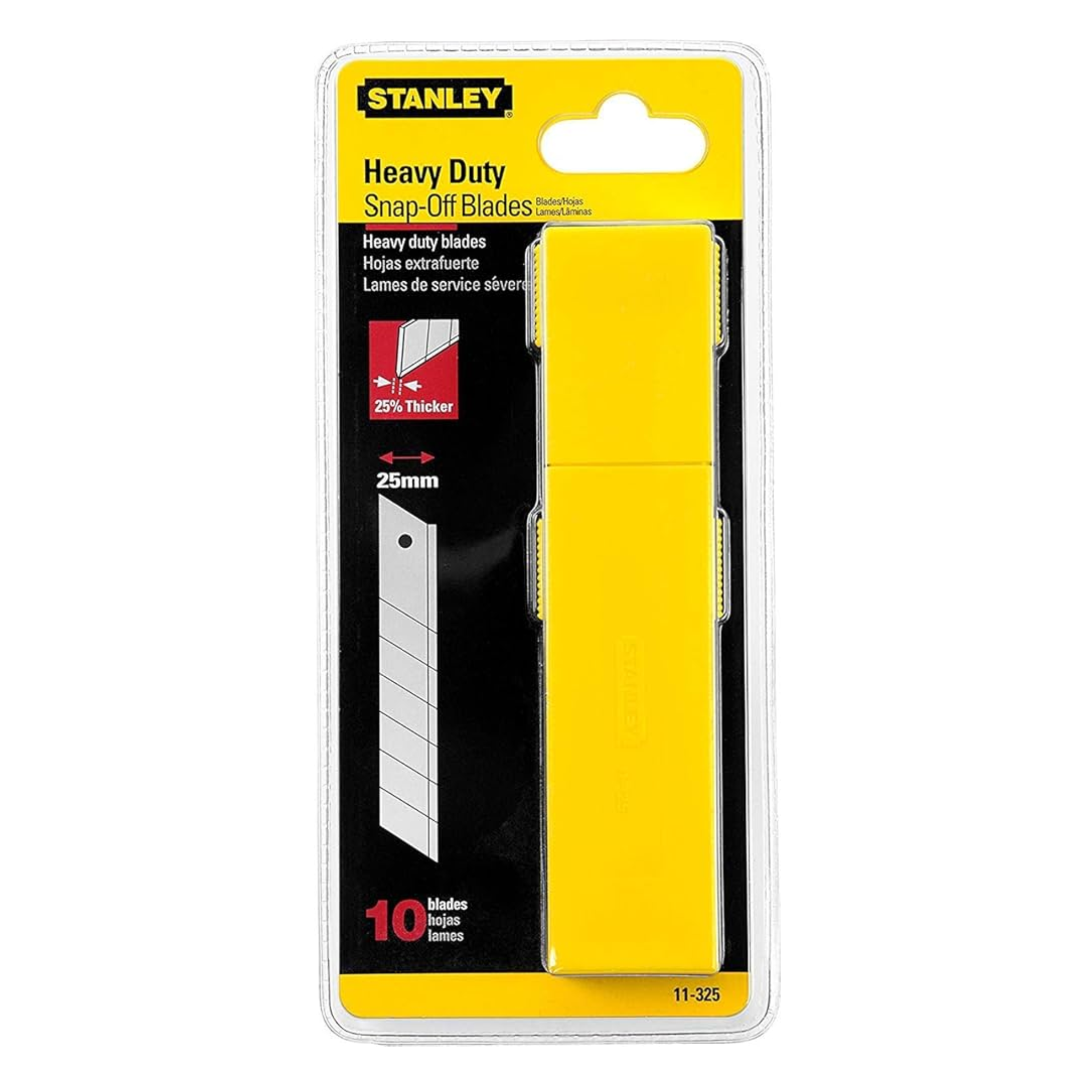 Stanley 25mm Snap Off Blades (STHT11325-8) – toolspot